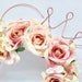 Pink Floral Wire Disney Ears - Etsy