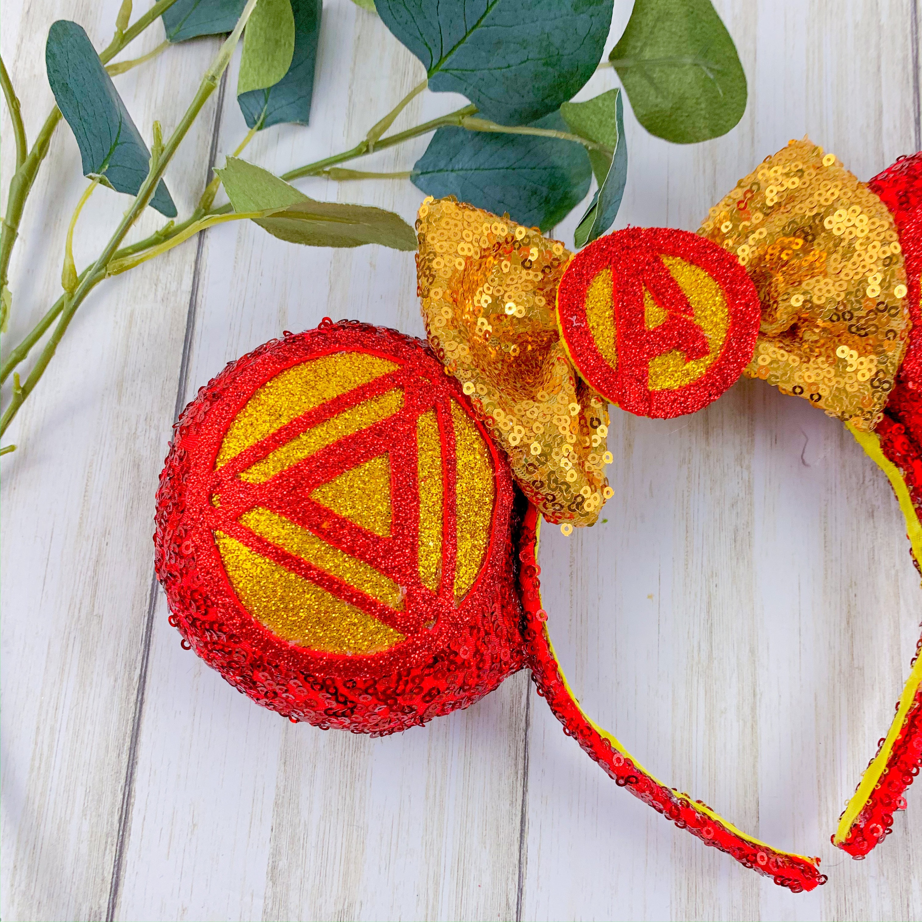 Iron Man Inspired Mouse Ears - Etsy