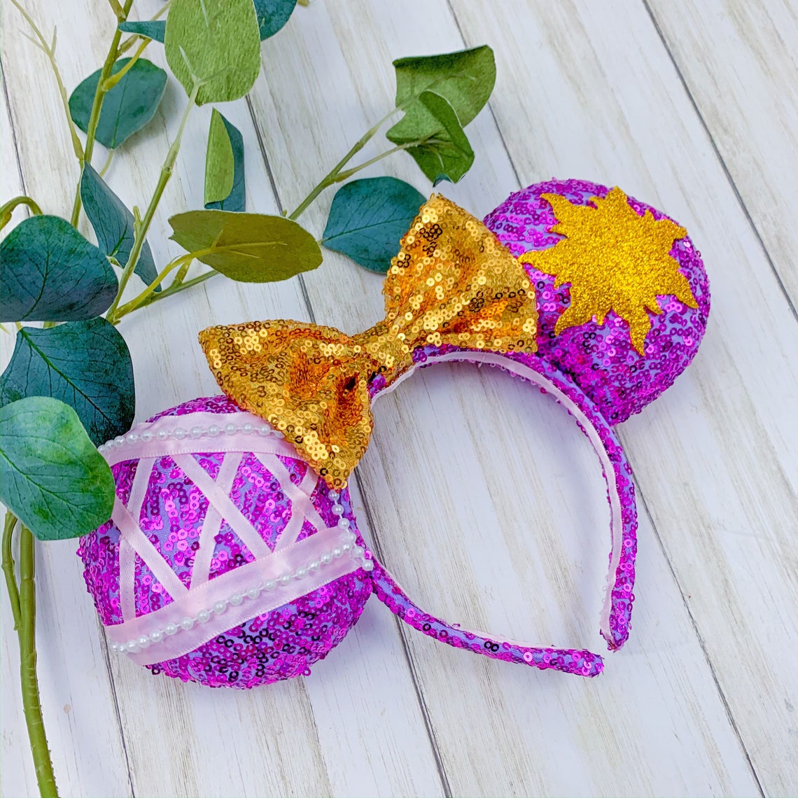Tangled Inspired Rapunzel Princess Mouse Ears | Etsy