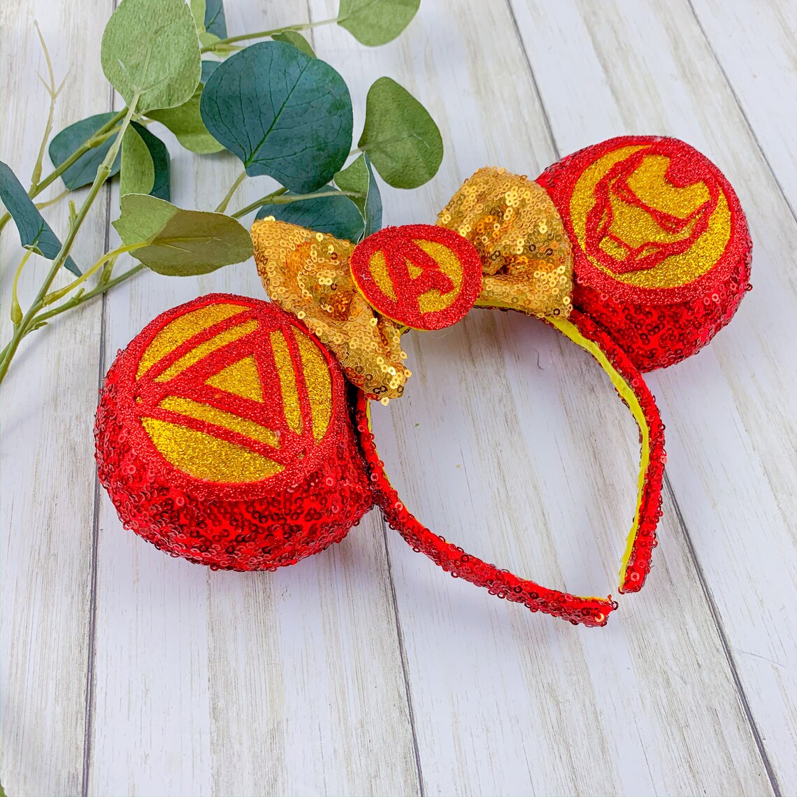 Iron Man Inspired Mouse Ears - Etsy