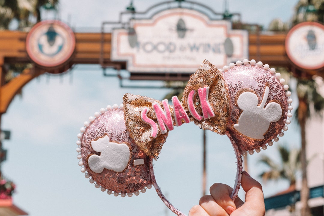 Mickey Snack Mouse Ears - Etsy