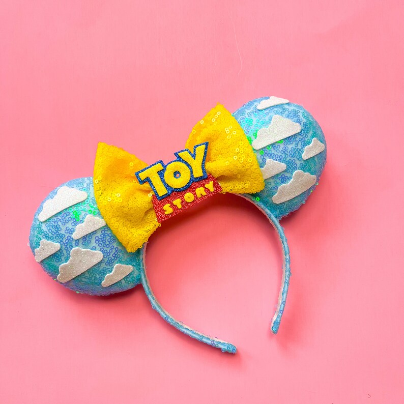 Toy Story Cloud Wallpaper DISNEY Inspired Sequin Mouse Ears - Etsy
