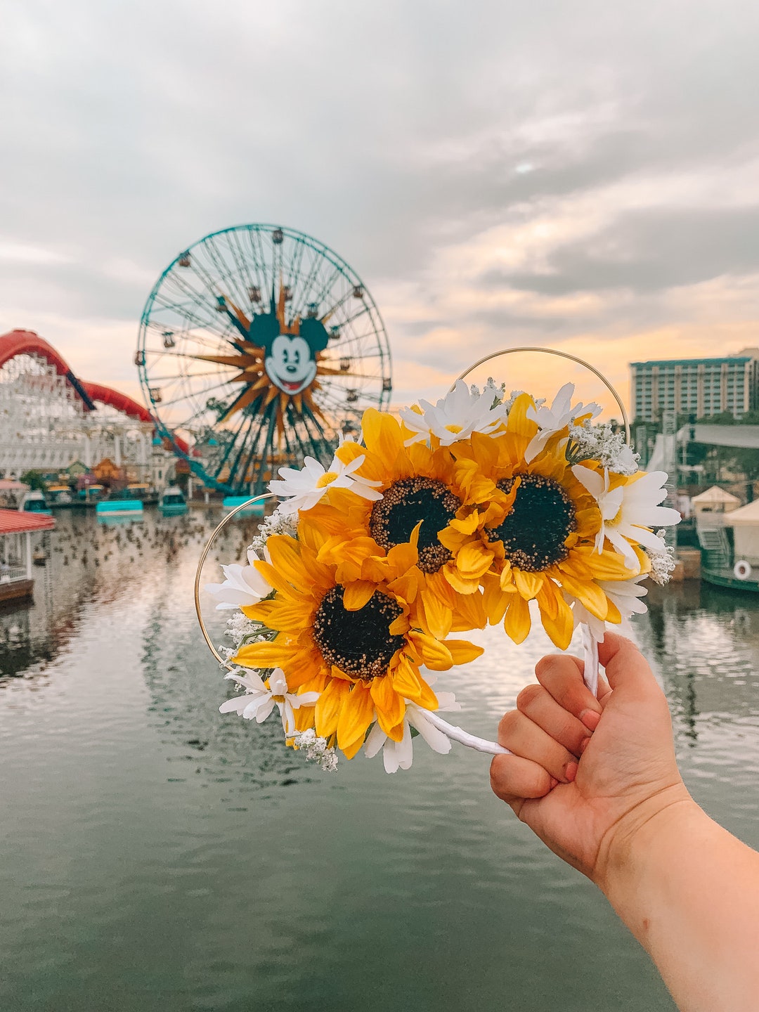 Sunflower Wire Mickey Mouse Ears - Etsy