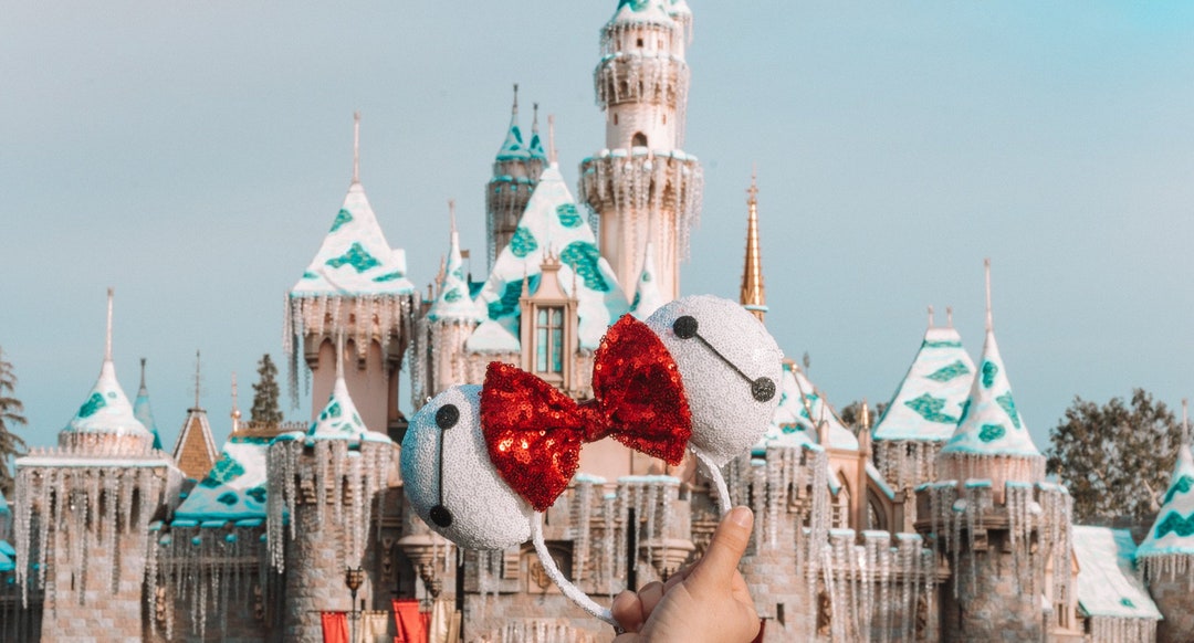 Sequin Baymax Character Inspired Mouse Ears - Etsy