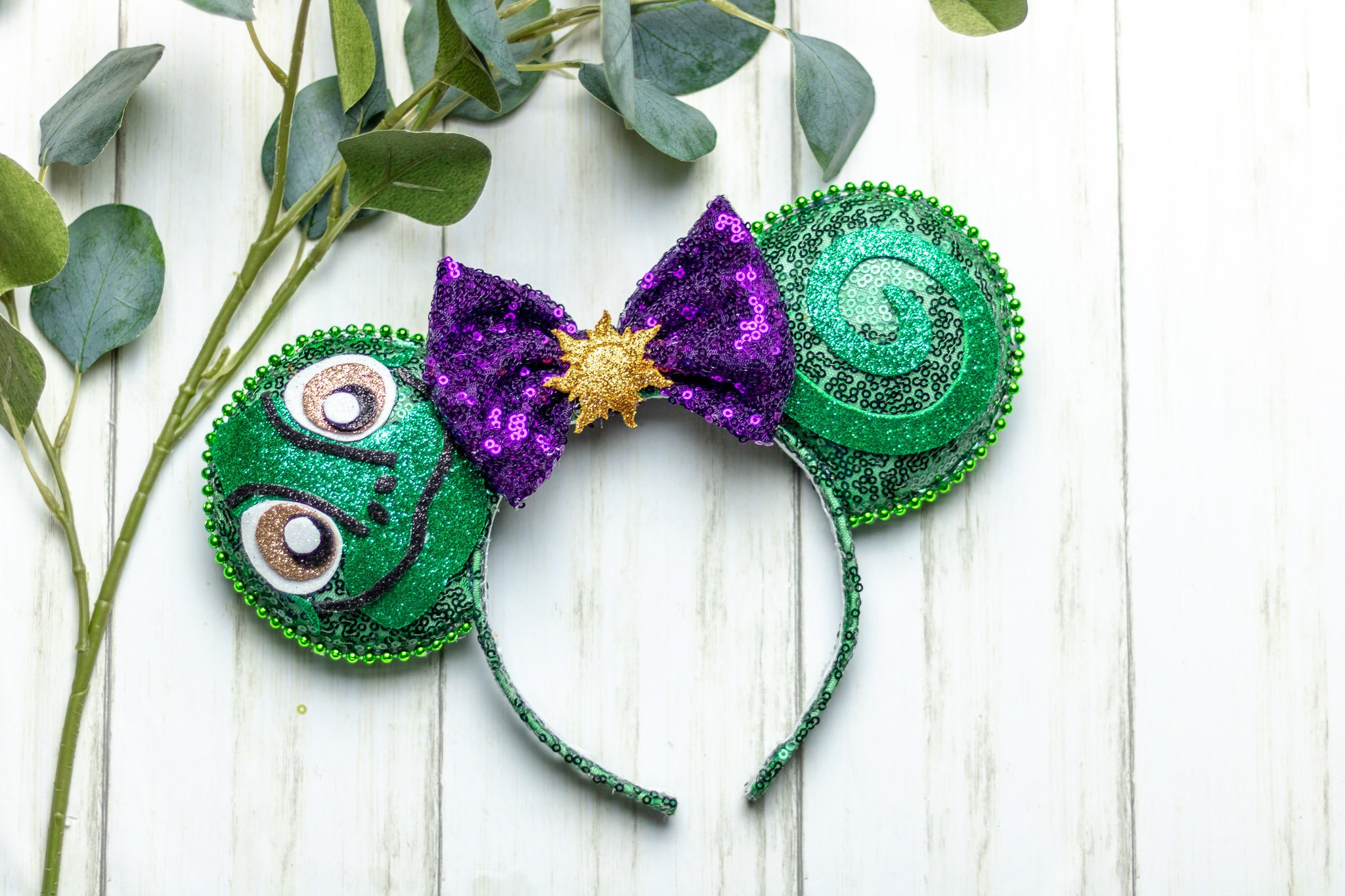 Rapunzel Pascal Tangled Inspired Mouse Ears - Etsy
