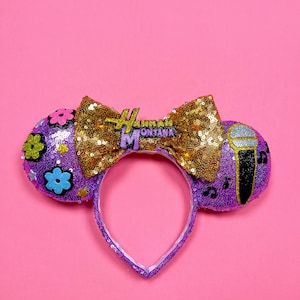 Hannah Montana Y2K Pop Star DISNEY Channel Inspired Mouse Ears - Etsy