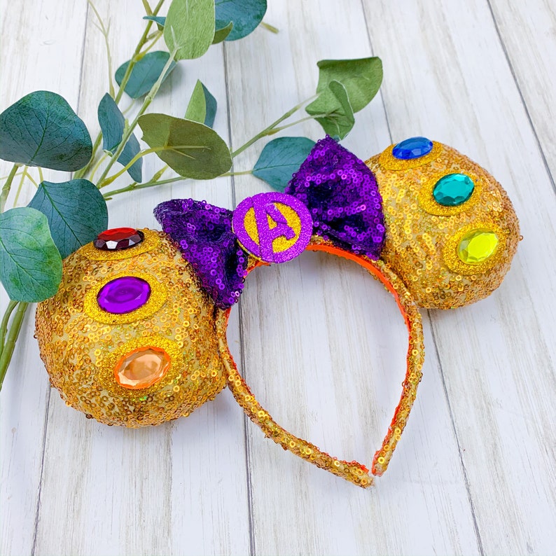 Avengers Infinity Gauntlet Inspired Thanos Mouse Ears | Etsy