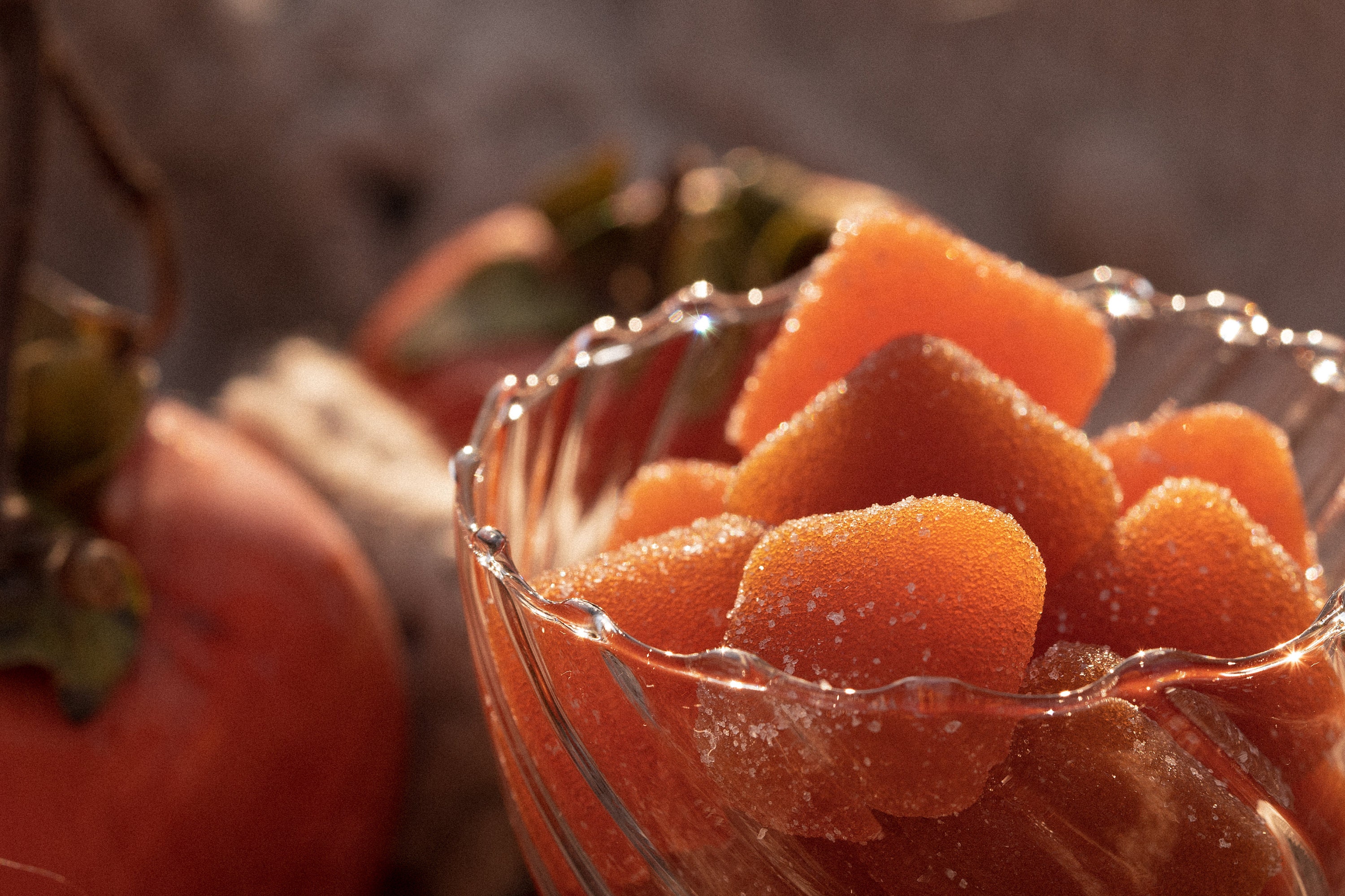 Organic Fuyu Persimmon Pâte De Fruit Fancy Fruit Candy Jelly - Etsy UK