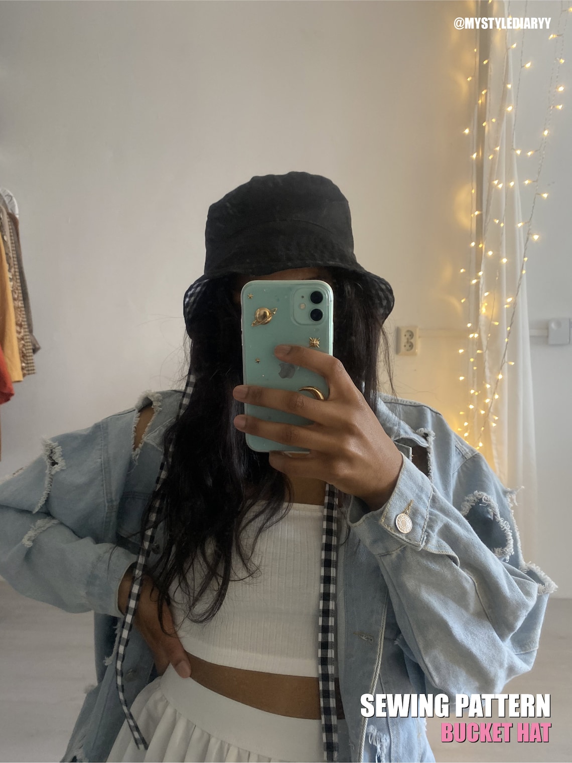 Reversible Bucket Hat Pattern for Women Digital PDF Sewing - Etsy
