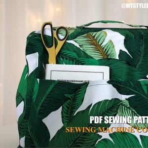 Sewing Machine Cover Pattern| PDF Sewing Pattern | Dust Cover With ...