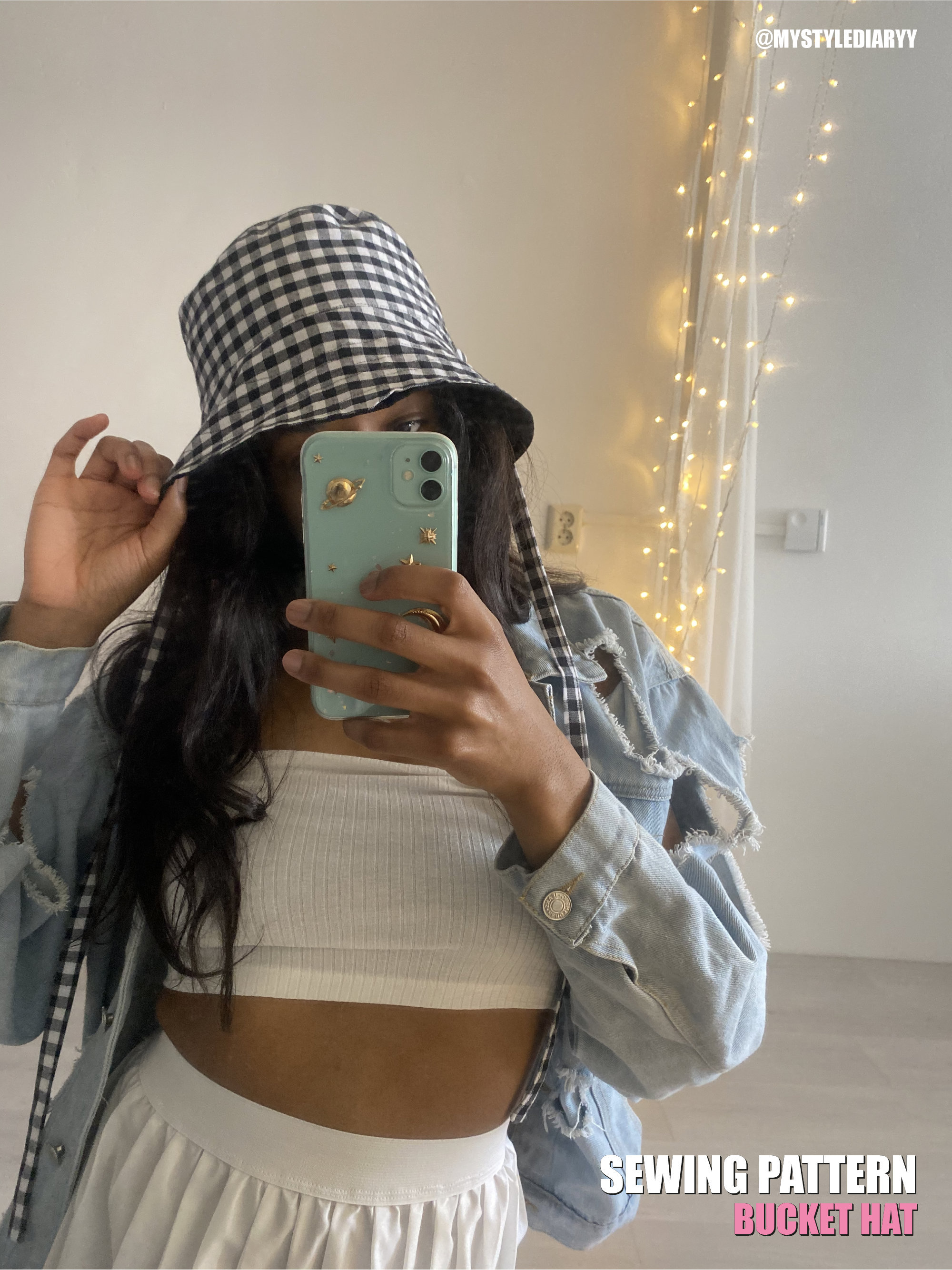 Reversible Bucket Hat Pattern for Women Digital PDF Sewing | Etsy