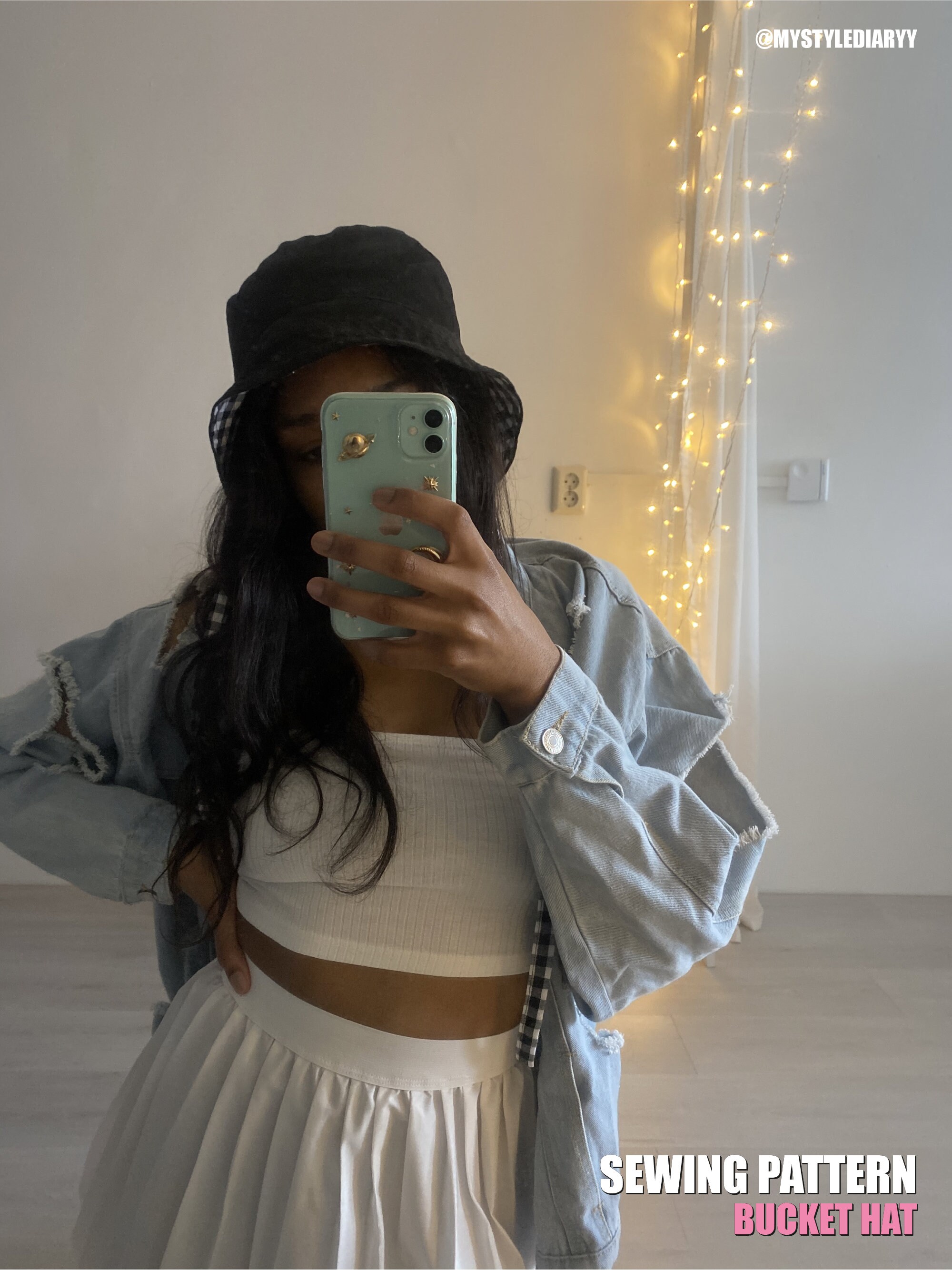 Reversible Bucket Hat Pattern for Women | Digital PDF Sewing Pattern - Etsy