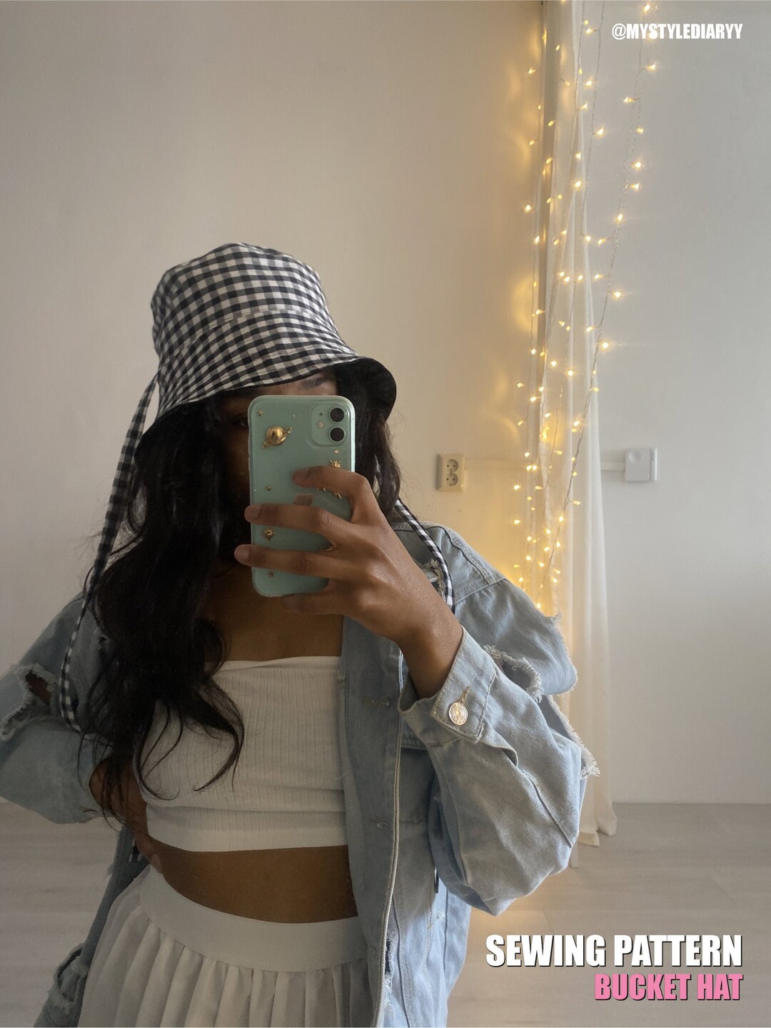 Reversible Bucket Hat Pattern for Women | Digital PDF Sewing Pattern - Etsy