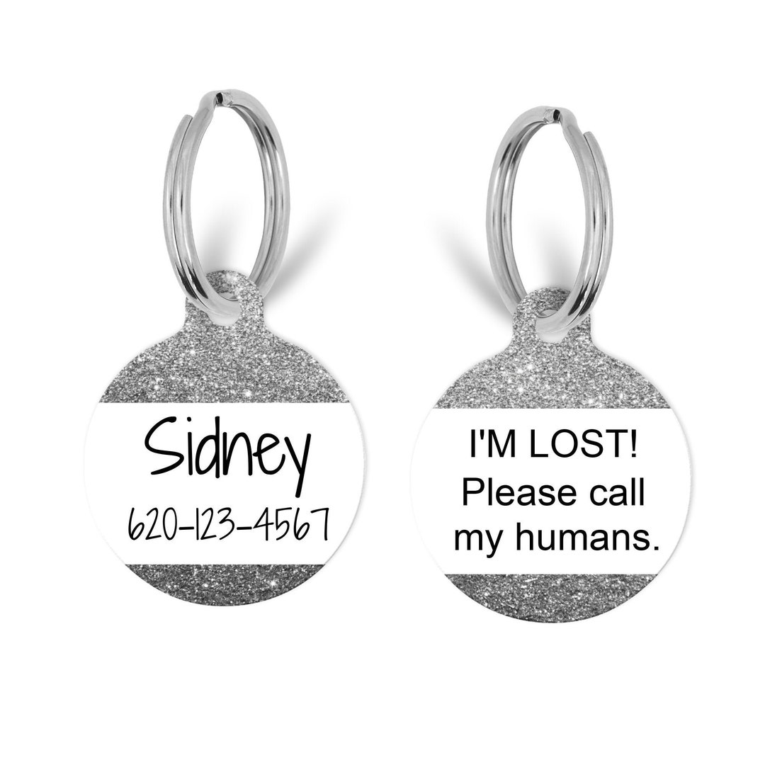Personalized Pet Tag Double Sided Pet Tag Dog Tag for Dogs - Etsy