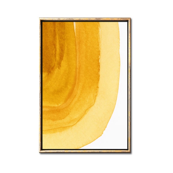 Mustard Yellow Print - Etsy