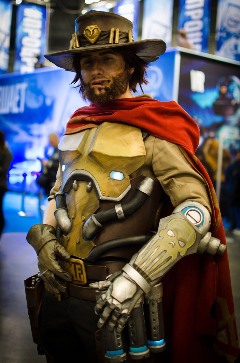 ANY skins Mechanical arm mccree overwatch cosplay | Etsy