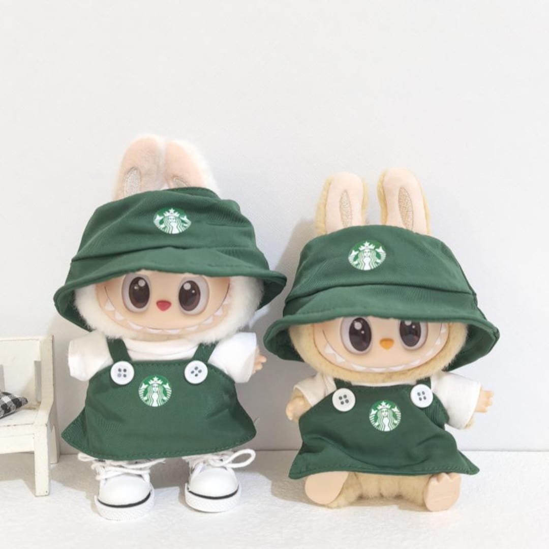 Labubu Outfit Labubu Barista Outfit Set - Starbucks Uniform for 1st/2nd ...