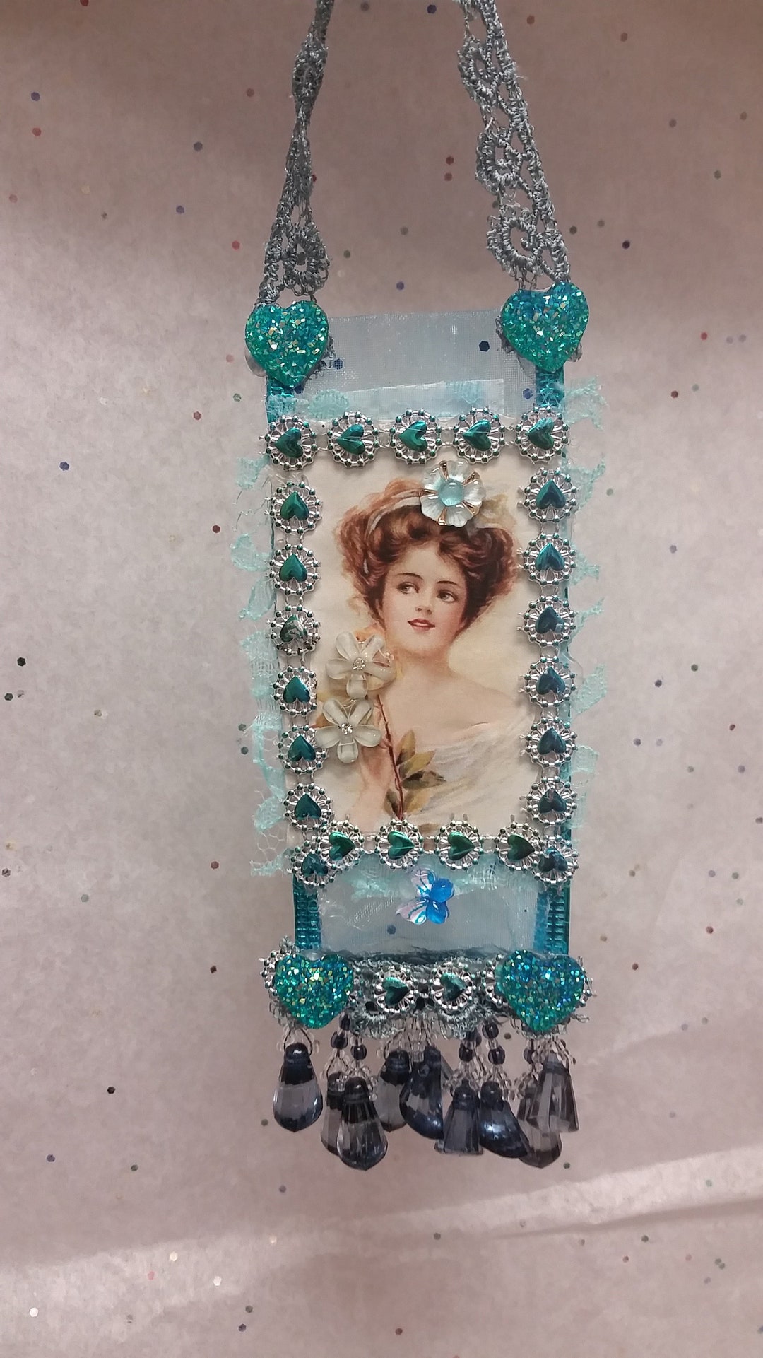 Teal Shabby Chic Vintage Victorian Sachets Drawer Sachet - Etsy