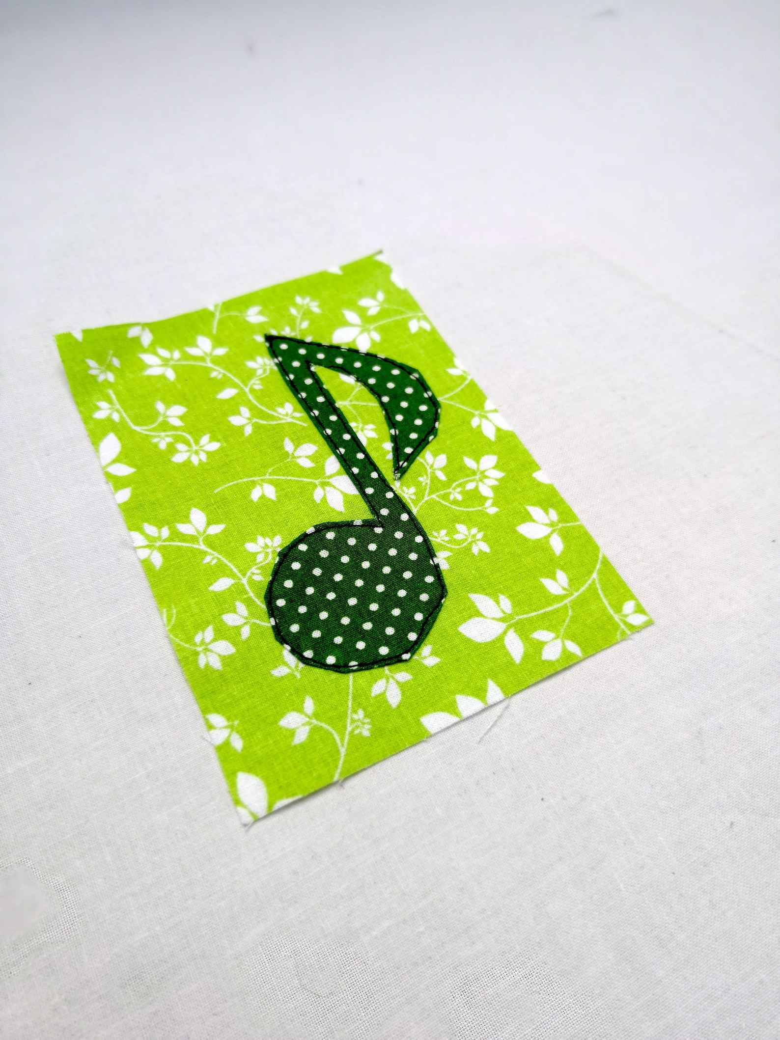 Music Notes Applique PDF Pattern Instant Download Quilt | Etsy