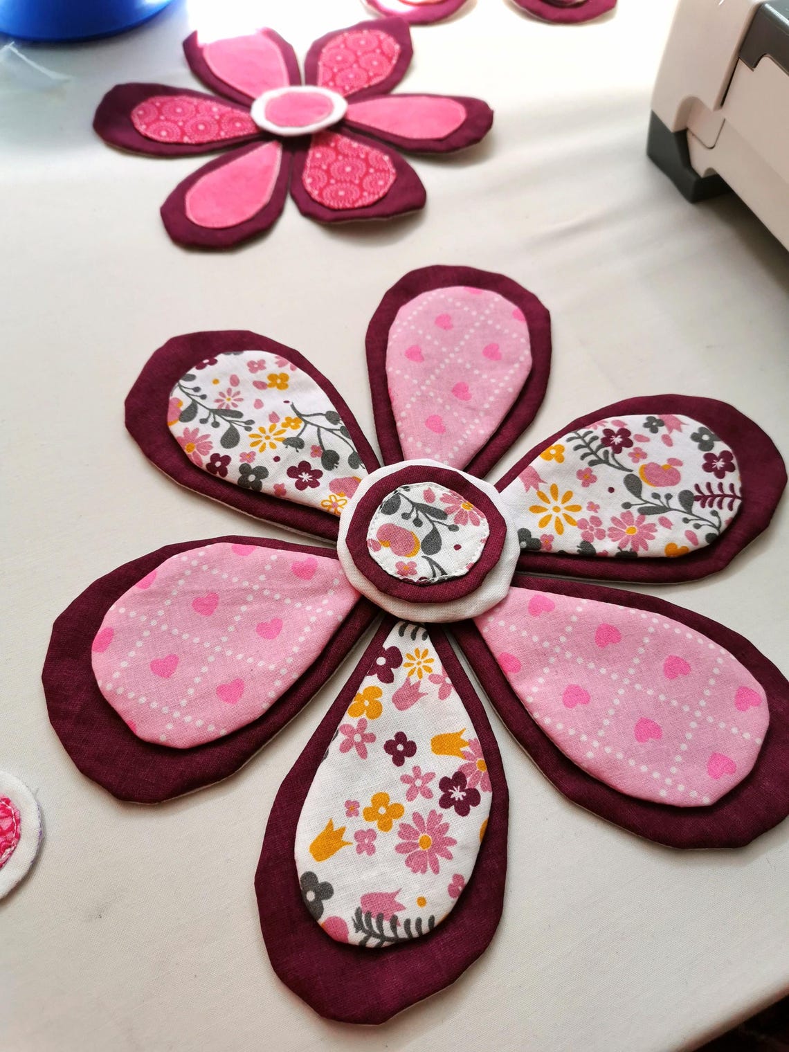Flower Baby Quilt Pattern: Blooming Meadow Scrappy Quilt (PDF Download ...