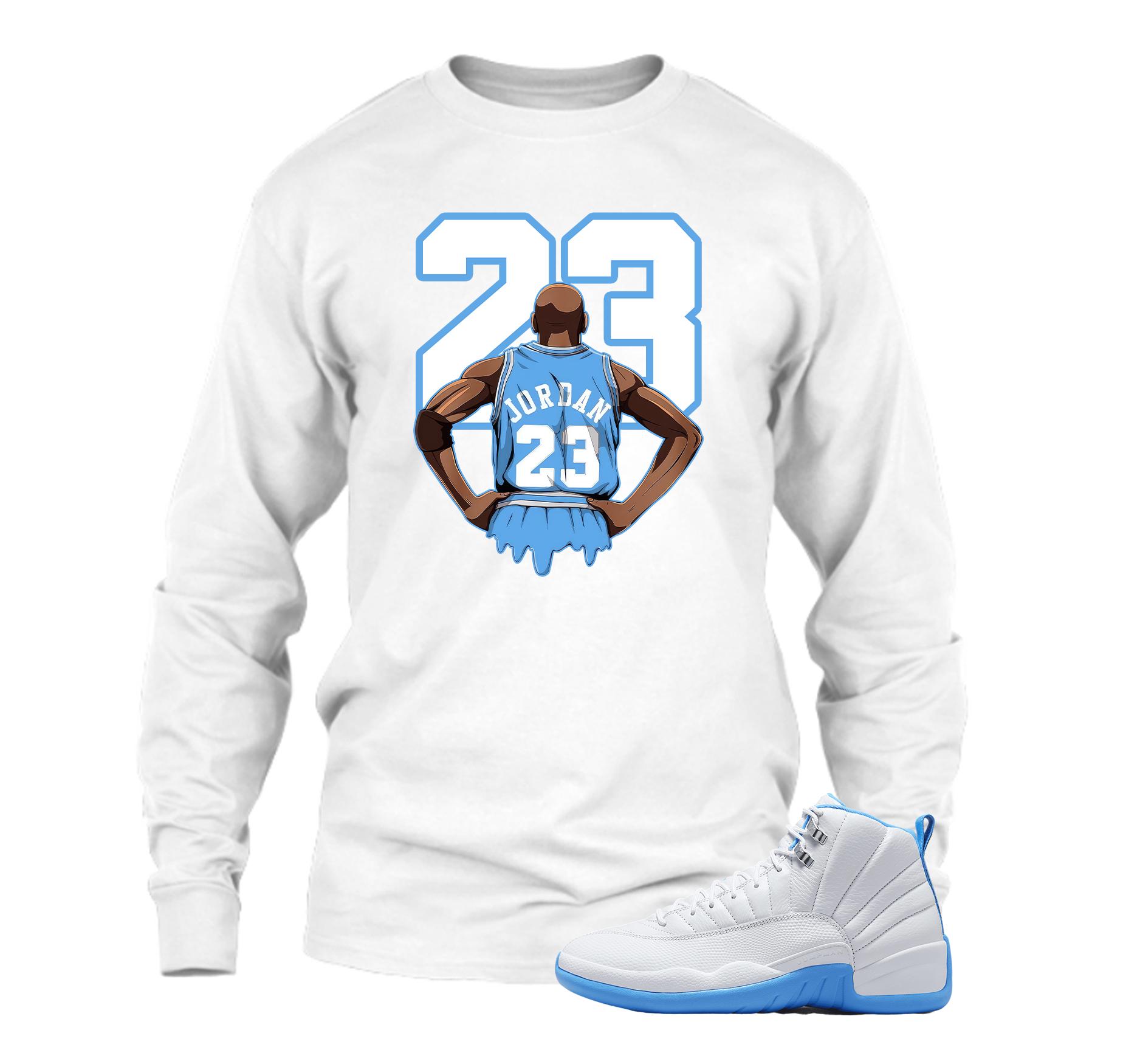 Number 23 Shirt to Match the Jordan 12 Melo University Hoodie ...