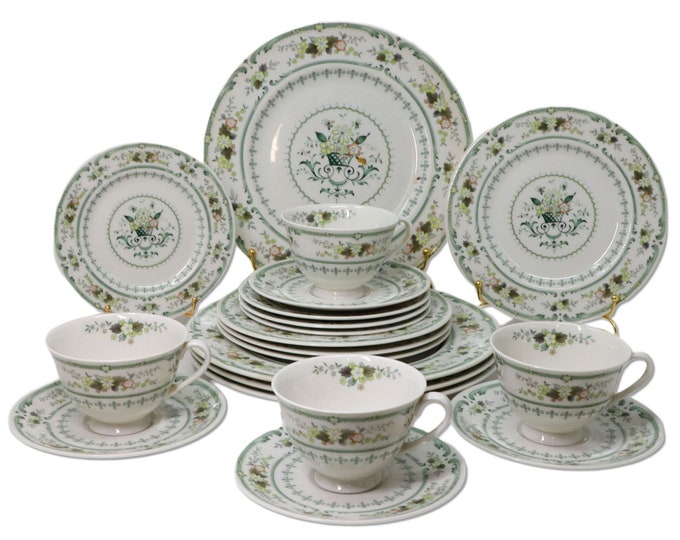20pc Royal Doulton TC 1034 Provencal English Translucent China Set - Etsy