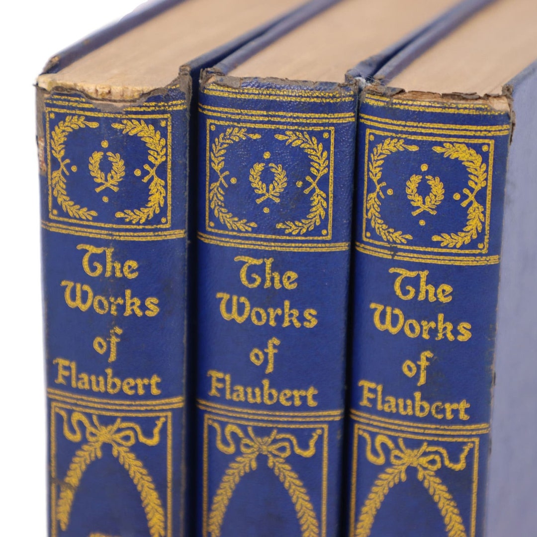 1904 the Selected Works of Gustave Flaubert 3 Vol Published by Walter J ...