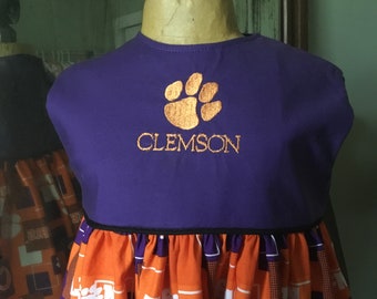 Featuring Clemson Tigers Pillowcase Dress 1 Ea Size 4T Ready to Ship ...