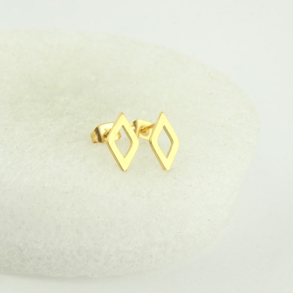 Rhombus Earrings - Etsy