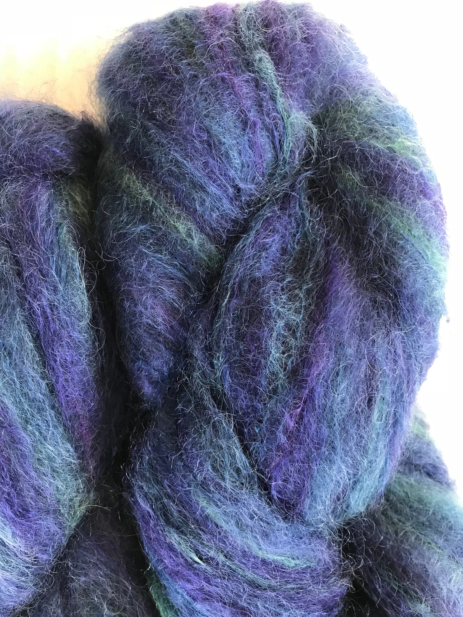 Brushed Kid Mohair Hand-painted Yarn rowena - Etsy Hong Kong