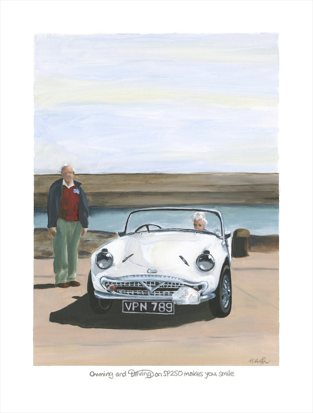 Classic Car Commission Etsy