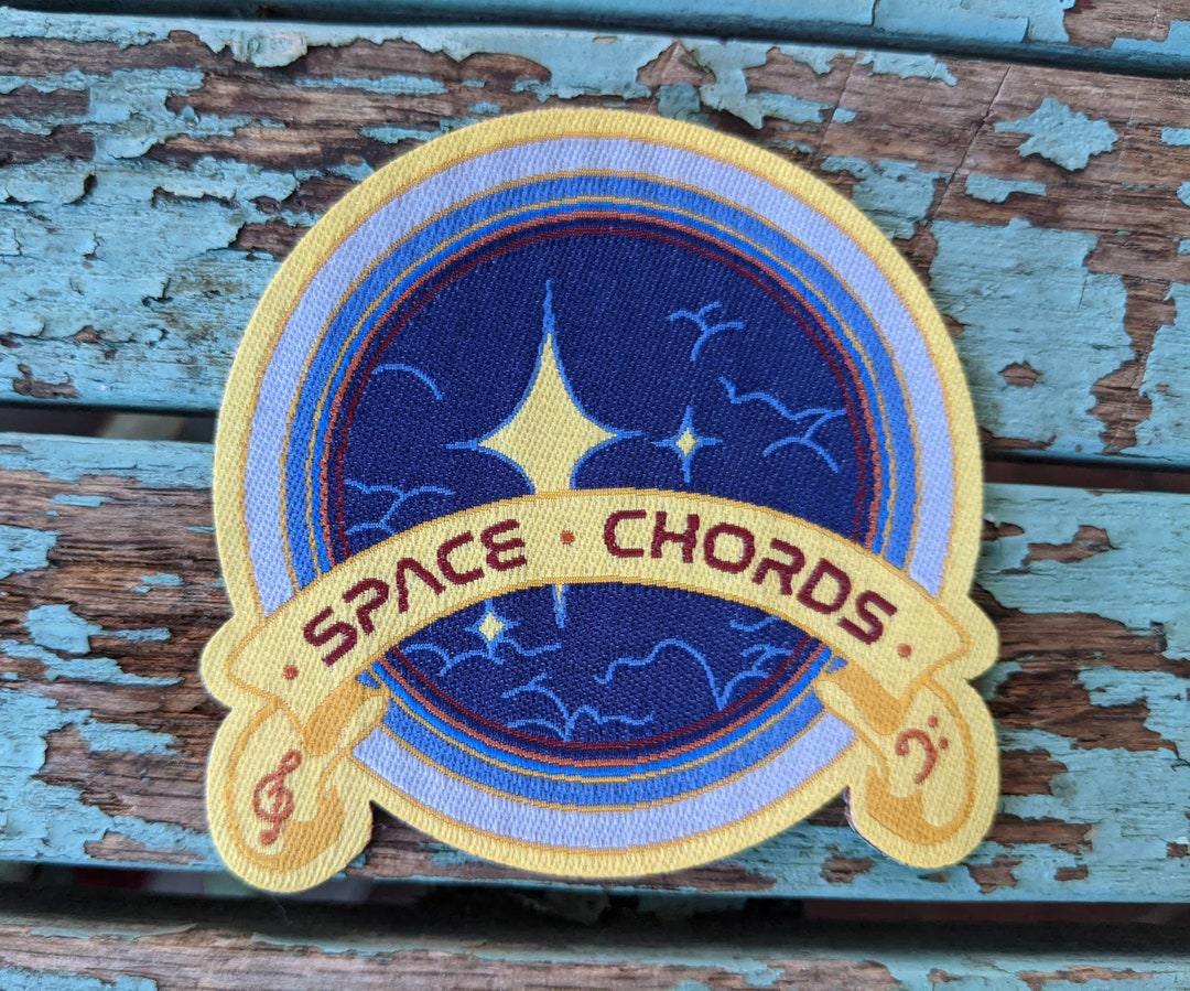 Space Chords Family Woven Cloth Patch - Etsy