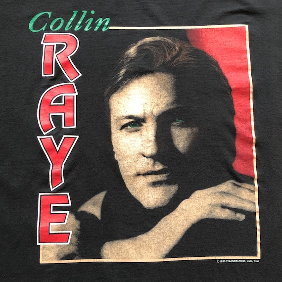 1993 Vintage Western Collin Raye Country Concert T-Sh… - Gem