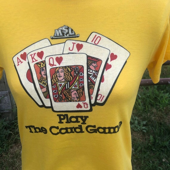 80’s Vintage Michigan State Lottery Play The Card Gam… - Gem