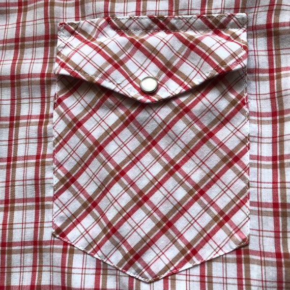 Vintage Western Men’s Wrangler Snap Button Shirt - Gem