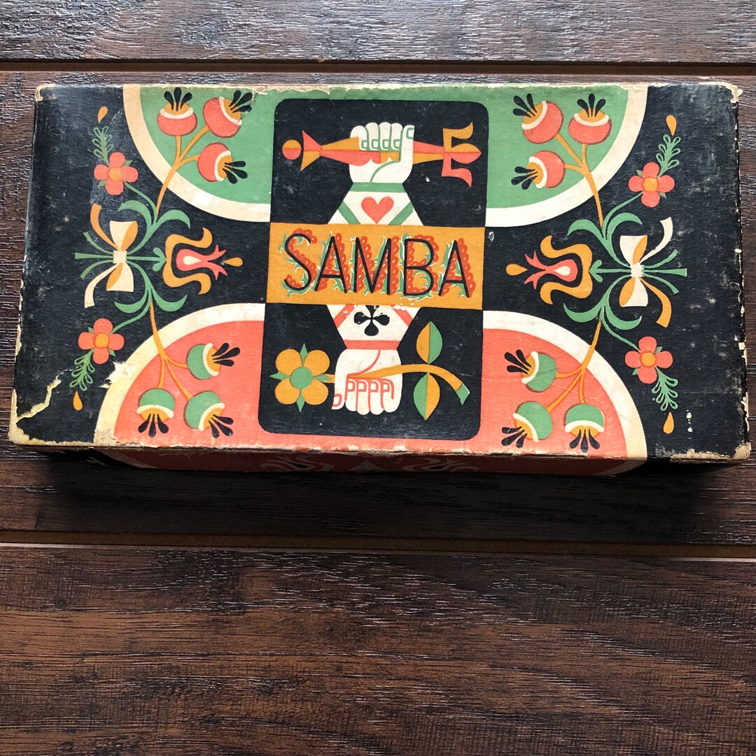 Vintage Western Samba 3 Deck Horse Playing Cards With Box - Etsy