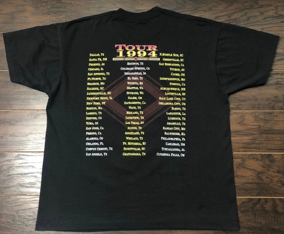 1994 Vintage Western Rick Trevino Country Concert Tou… - Gem