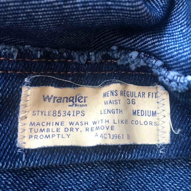 70’s/80’s Vintage Western Women’s Wrangler Jeans - Etsy