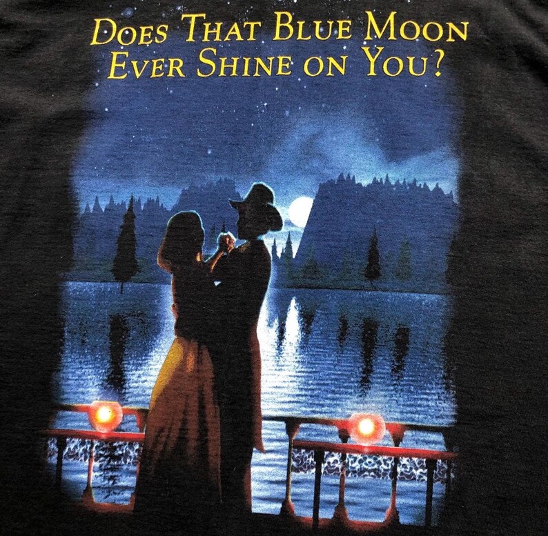 1996 Vintage Western Toby Keith “does That Blue Moon Ever Shine on You ...