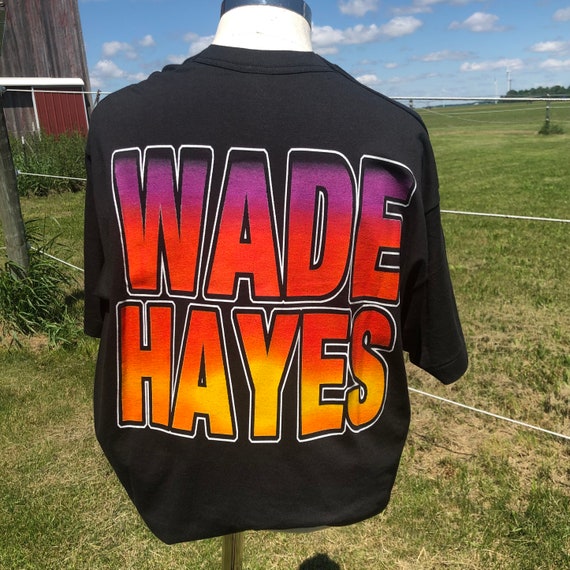 1995 RARE Vintage Western Wade Hayes Country Concert … - Gem