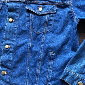 Vintage Men’s Outlaw Western Wear Denim Jacket - Etsy