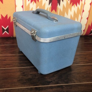 Vintage Starflite Makeup/train Case With Mirror | Etsy