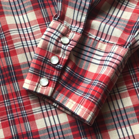 Vintage Western Men’s Wrangler Snap Button Shirt - Gem