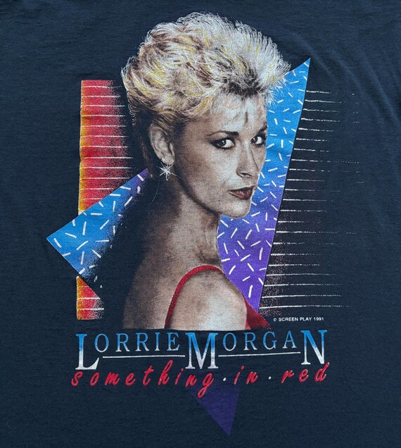 1991 Vintage Lorrie Morgan “Something in Red” Country… - Gem