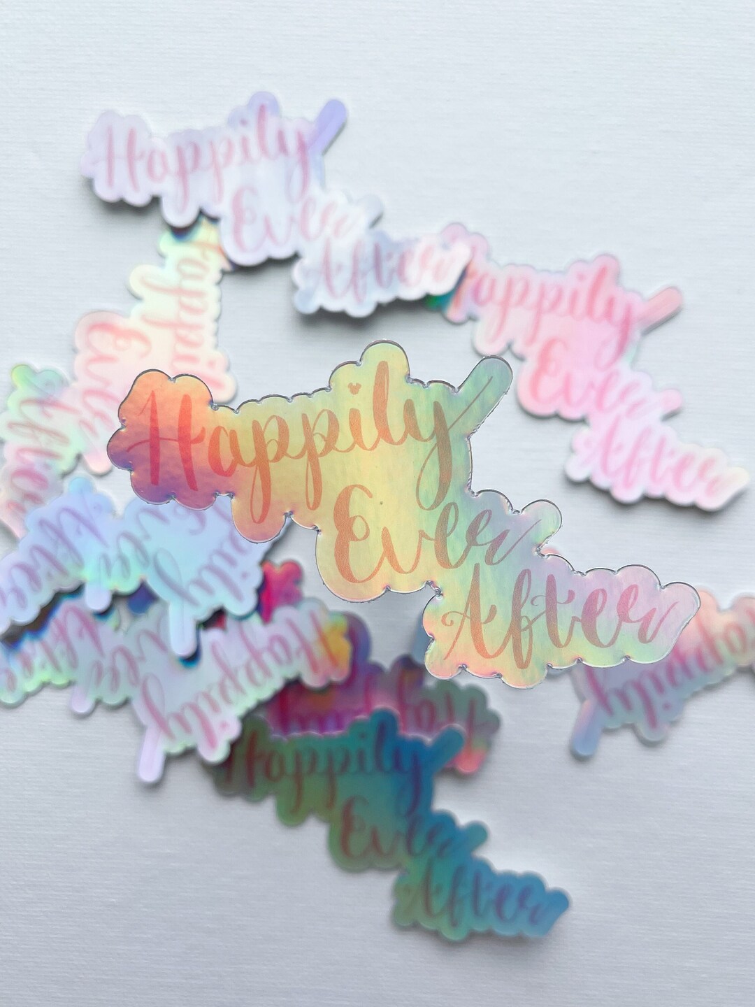 Happily Ever After Sticker / Holographic Sticker / Waterproof Sticker ...