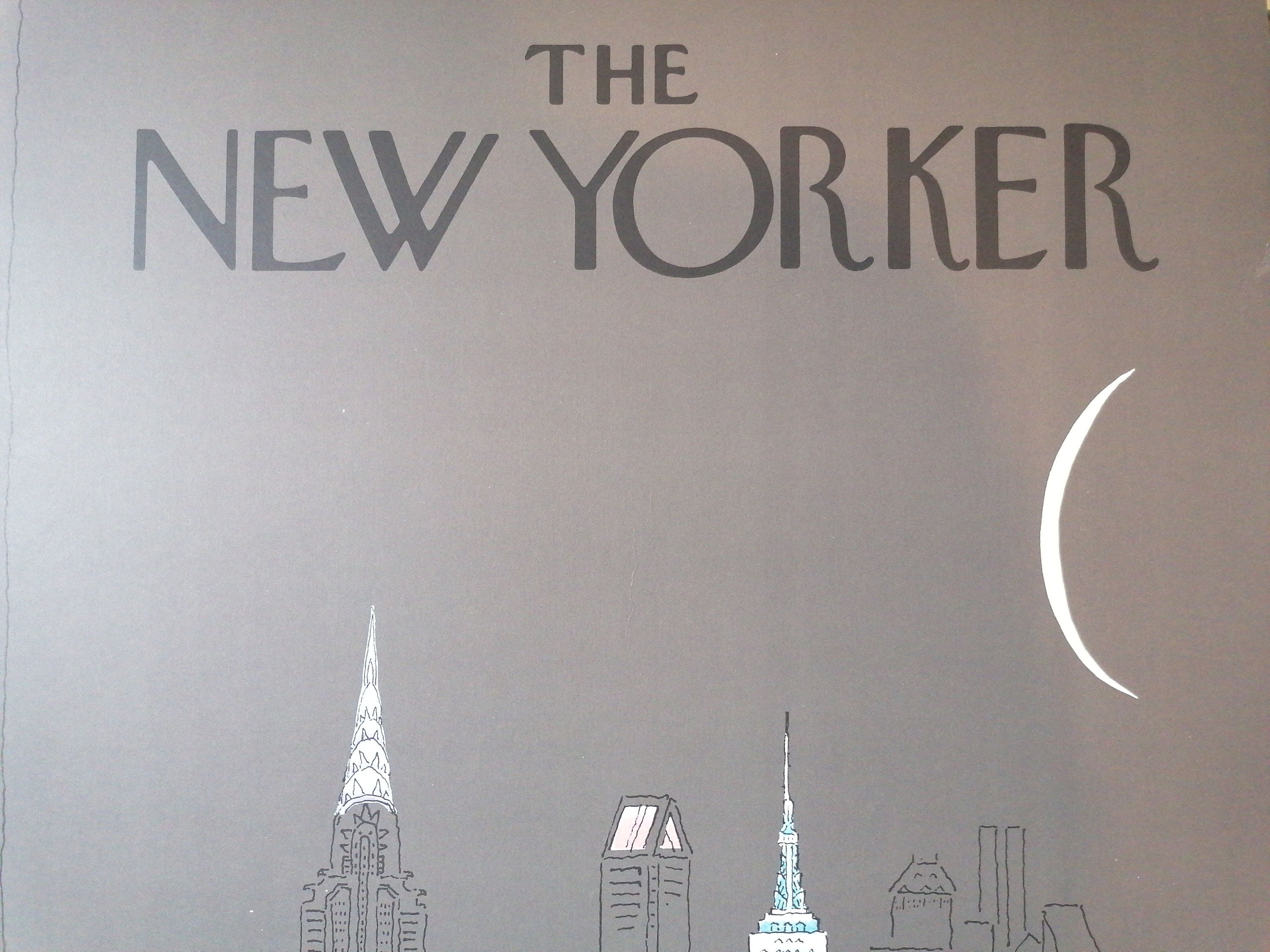 Original Vintage American Litho Posters the New Yorker R.O. Blechmann ...