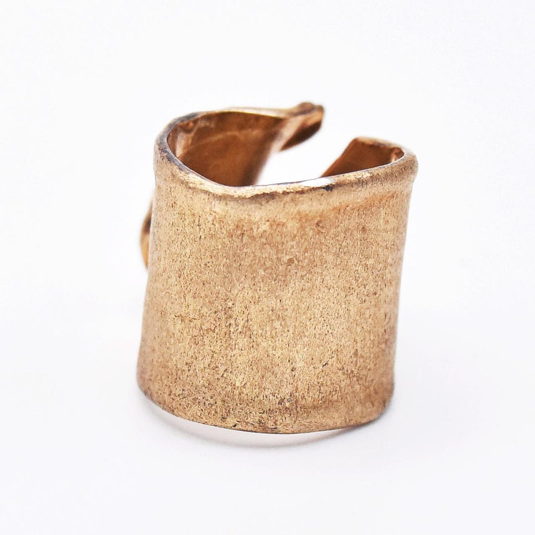 Sterling Silver Carey Boone Nelson Textured Abstract Ring Size 7 - Etsy