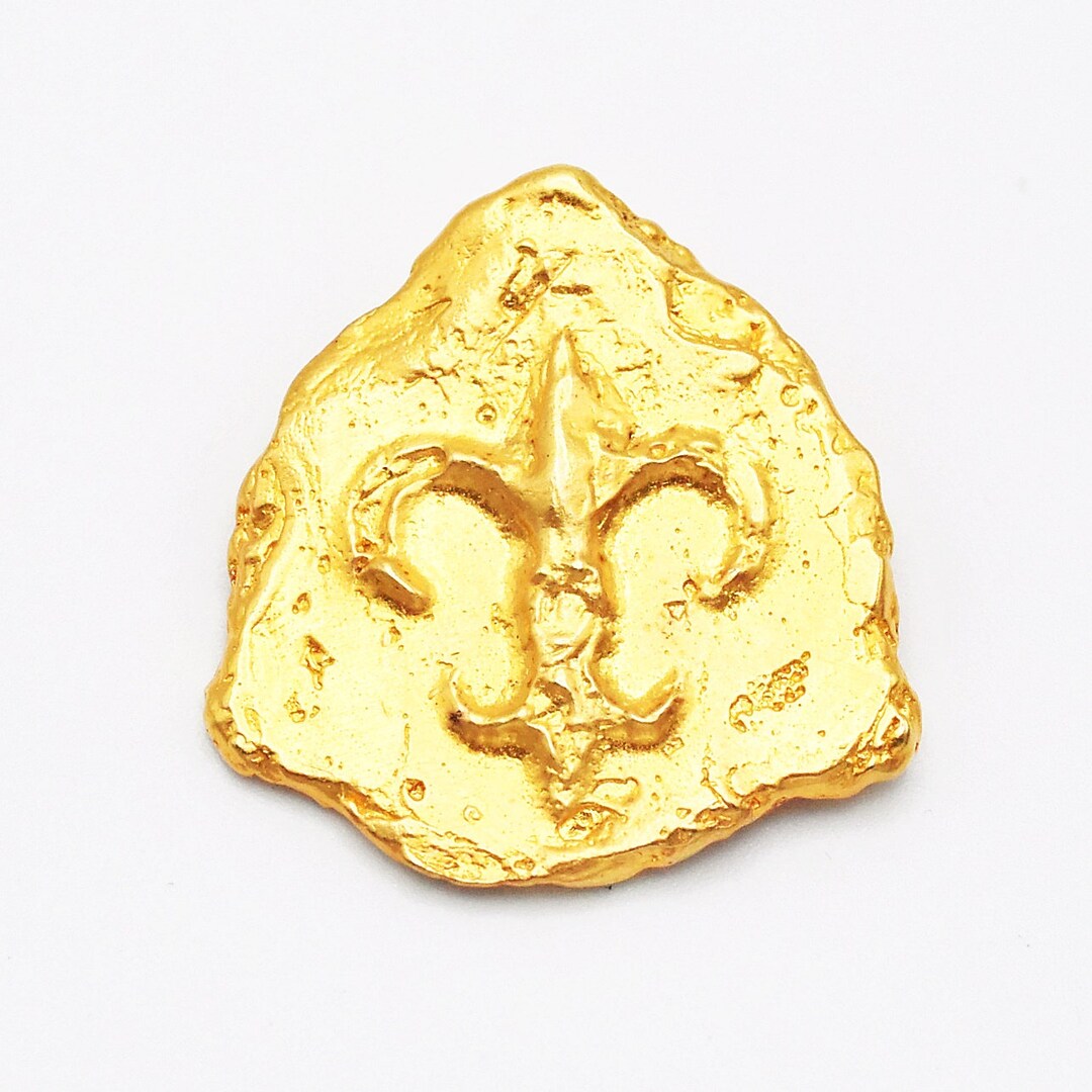 Sterling Silver Carey Boone Nelson Fleur De Lis Design - Etsy