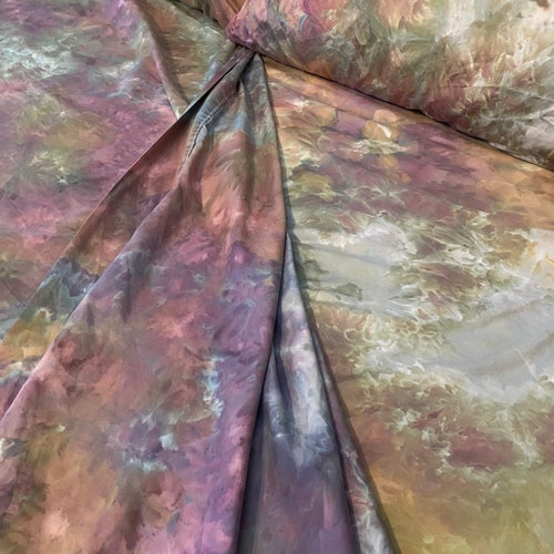 Unique Hand Dyed Ice Tie Dye Watercolor Bedding Sheet Sets | Etsy