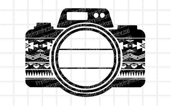 Aztec Printed Camera Svg/cut File Download | Etsy